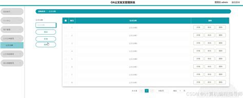 基于springbootoa公文发文管理系统的设计与实现 计算机毕业设计选题推荐 java毕设 python毕设 大数据毕设 适合作为毕业设计 课程设计 实习项目 附源码 安装部署 讲解 csdn博客