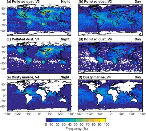 Figure 1 From The Calipso Version 4 Automated Aerosol Classification And Lidar Ratio Selection