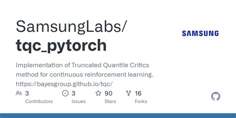 Tqc Pytorch Tqc Trainer Py At Master SamsungLabs Tqc Pytorch GitHub