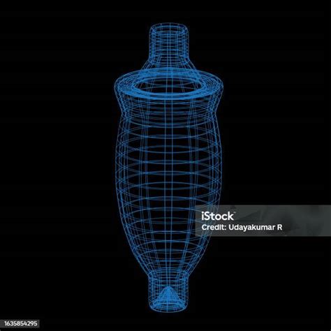3d Mesh Grid Net Wire Vector Lines Illustration 3d Wireframe Or Geometric Network In Lines Or