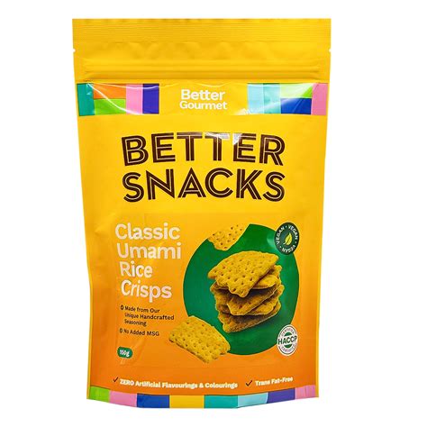Bg Snack Classic Umami Crispscracker 150g Zenxin Organic