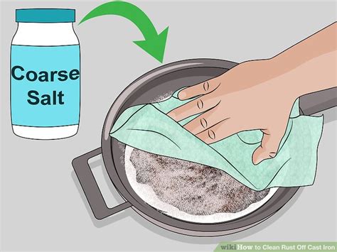 Ways To Clean Rust Off Cast Iron WikiHow