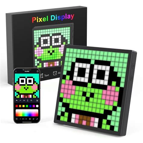 Priisf Led Pixel Display Animation Smart Fotorahmen Screen App