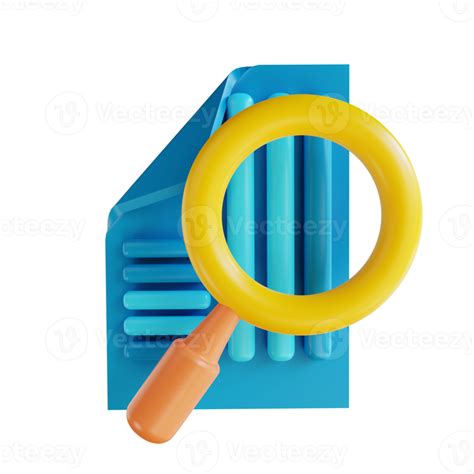 3d Illustration Analytic Document Chart Suitable For Marketing 10856239 Png