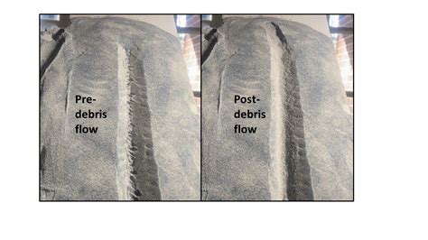 Erosion And Scour In Sandbox Model Debris Flows Microbeads And Cohesive Substrate Philip S