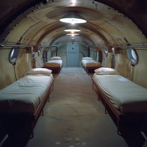 Inside A Bunker This Command Center Is Equipped With Vintage Communication Devices And Office