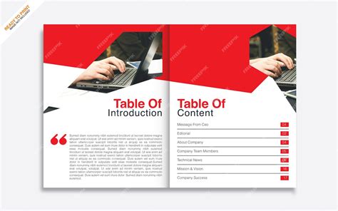 Premium Vector Corporate Company Profile Brochure Template Design