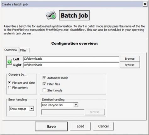 File Synchronization With Free File Sync Ghacks Tech News