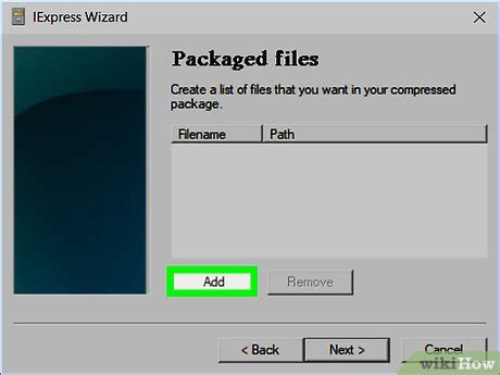 Cómo crear un archivo EXE con imágenes wikiHow