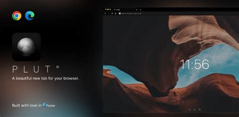 A Beautiful New Tab For Chromeedge Built With Flutter