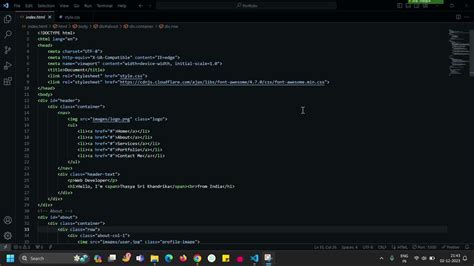 Thasya Sri Khandrika On Linkedin Webdevelopment Bharatintern
