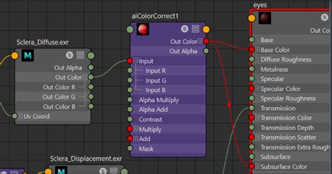 Diffuse Map Is Not Working When I Try To Connect It To Aicolorcorrect