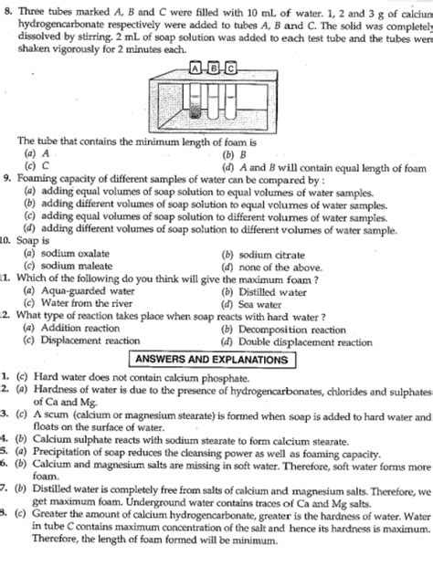 Cbse Class 10 Science Sa 2 Chemistry Practicals Cbse Labs