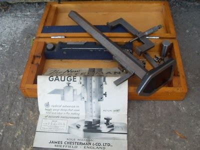 Chesterman No369 Height Gauge Measures To 13 330mm With Mandw