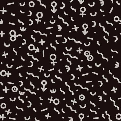 Fondo transparente de sexo abstracto de formas geométricas dispersas Vector Premium