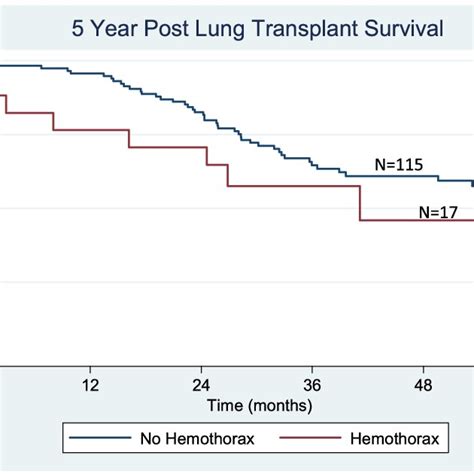 Five Year Survival After Lung Transplantation For Patients With And Download Scientific Diagram