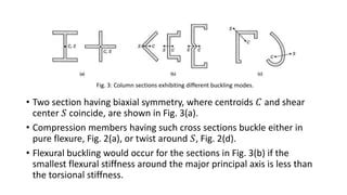 Chapter 11 Stability Of Equilibrium Columns PPTX