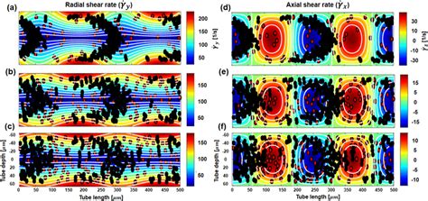 2d Simulation Results Of Rbc Motion Under Sinusoidal Pulsatile Flow