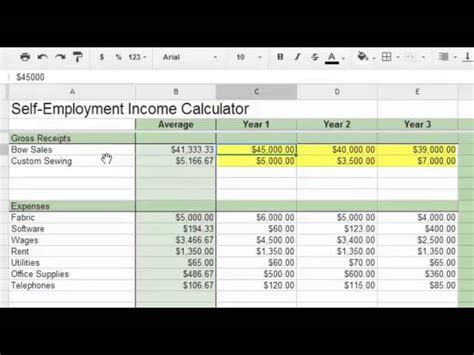 Fannie Mae Self Employed Worksheet Fill Online Printable
