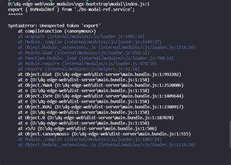 Syntaxerror Unexpected Token Export Understanding The Common