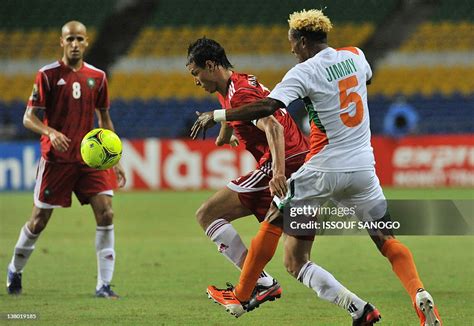 Moroccos National Football Team Players Marouane Chamkh And Khaled