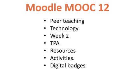 Moodle Mooc Annual Event Ppt