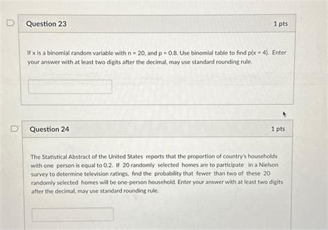 Solved If X Is A Binomial Random Variable With N And Chegg