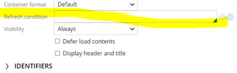 How To Configure Refresh Strategy For A Particular Record Section In Repeating Dynamic Layout