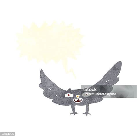 말풍선이 있는 섬뜩한 흡혈박쥐 말풍선을 그리기에 대한 스톡 벡터 아트 및 기타 이미지 그리기 낙서 드로잉 대화 풍선 문자 기호 Istock