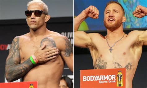 Do Bronx Defende Cinturão Do Ufc Contra Justin Gaethje No Dia 7 De