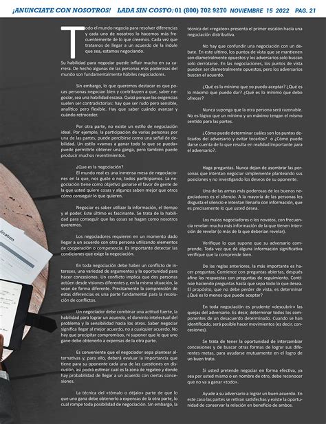 Las Buenas Negociaciones Enlace Industrial