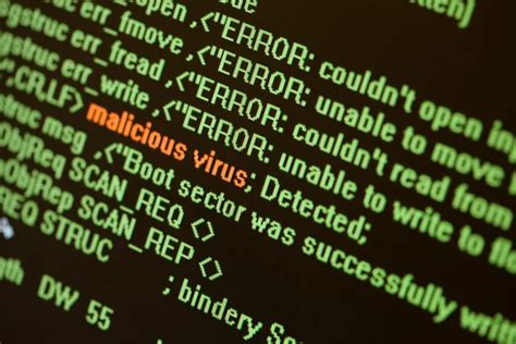 Virus In Program Code Stock Photo By Darknula 1700044