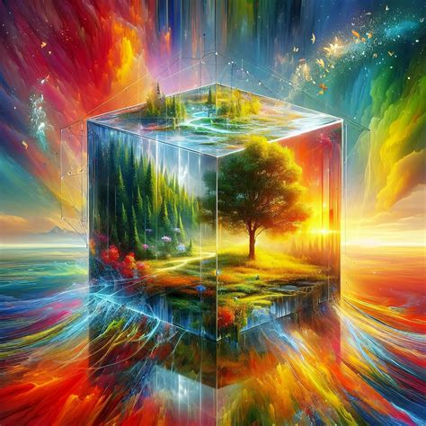 Download Cube Glass Nature Royalty Free Stock Illustration Image Pixabay