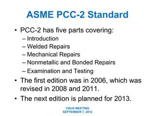 Asme Pcc 2 Repair Leaks Pdf
