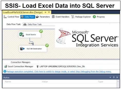 Load Data From Excel File To Sql Server Table Using Ssis Sql Bi Tutorials