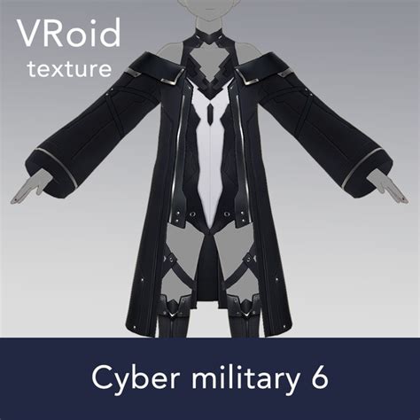 【vroid Texture 32】サイバーミリタリー6 Ofuji Store Booth