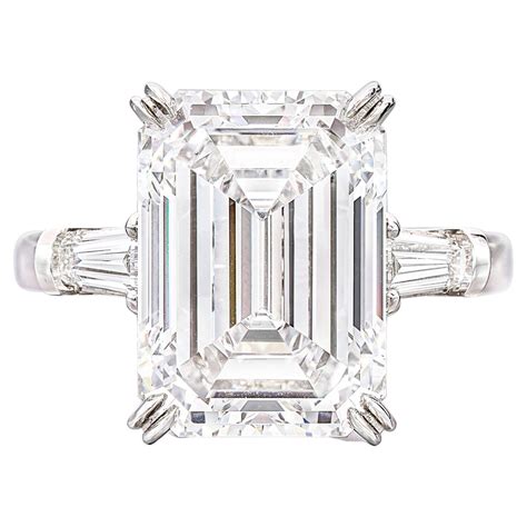Gia Certified 1350 Carat Excellent Cut Platinum Ring Flawless Clarity