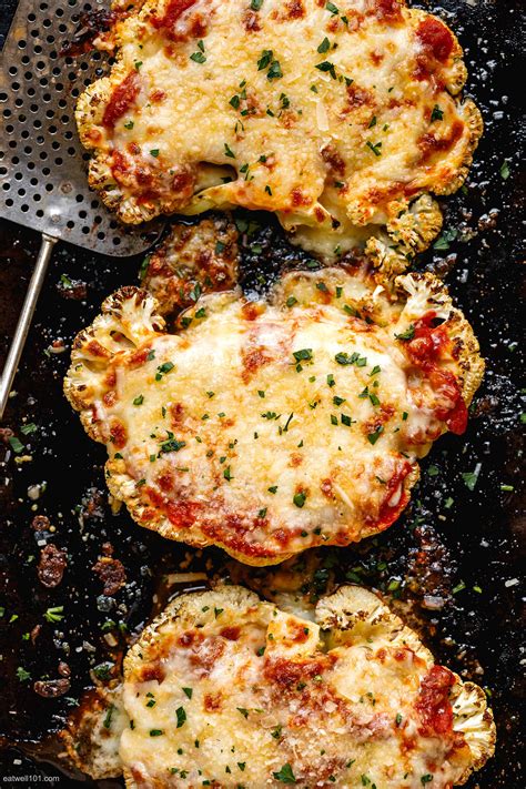 Roasted Cauliflower Parmesan Recipe Best Cauliflower Parmesan Recipe