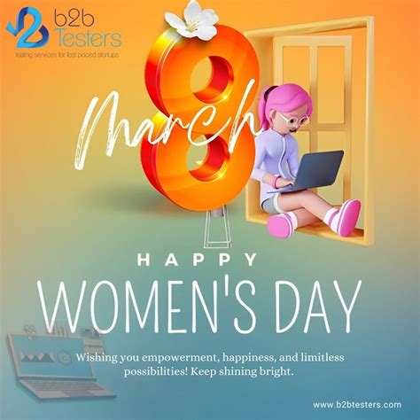 Happywomensday Womenintesting B2btesters Womenintech Qualitymatters… B2b Testers
