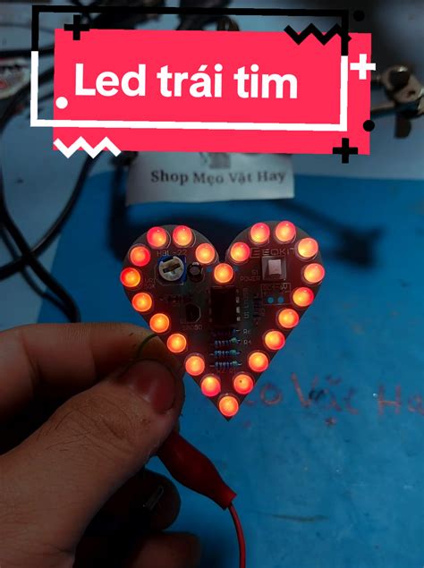 Làm Led Trái Tim Valentine 142 Shopmeovathay Diy Dientu Led Lede