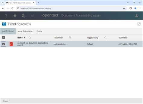 How To Train A Custom Autotagging Model In Opentext Document