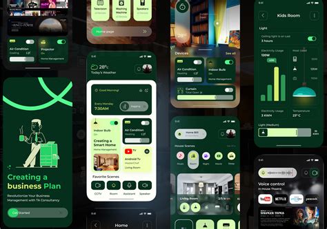 Smart Home IoT Technology Mobile App Design On Behance