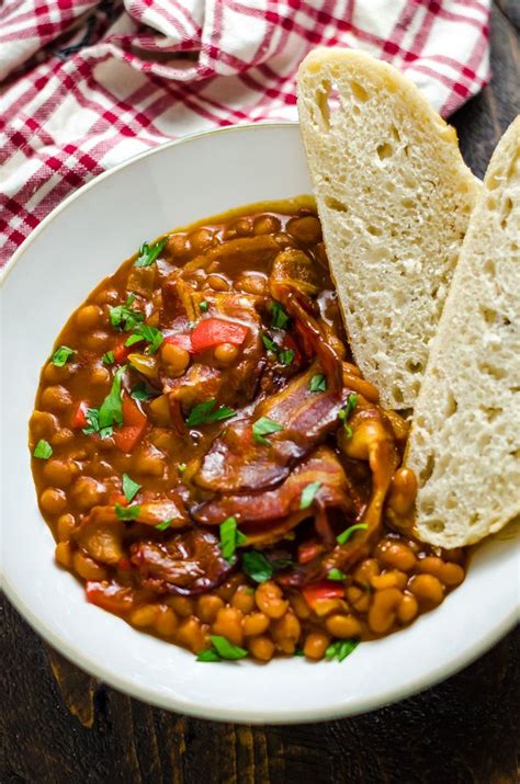 Easy Bbq Bacon Baked Beans Host The Toast Recipe Bbq Bacon Baked Beans With Bacon Easy Bbq