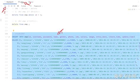 Javaweb笔记 Day05 后端web基础数据库mysql下部分（学习于黑马程序员） 知乎