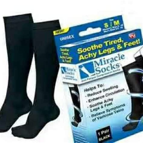 Miracle Sockssoothe Tired Achy Legs And Feet Shopee Philippines