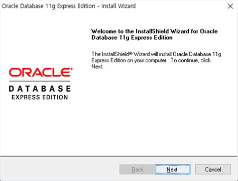 Windows10 오라클 설치 Oracle Install Windows10 오라클 설치 Oracle Install