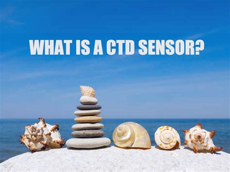 What Is A Ctd Sensor——conductivity Temperature Depth 3 In 1 Sensor
