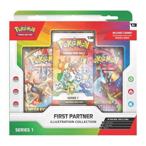 Pokémon Tcg First Partner Illustration Collection Series 1 Asmodee Uk
