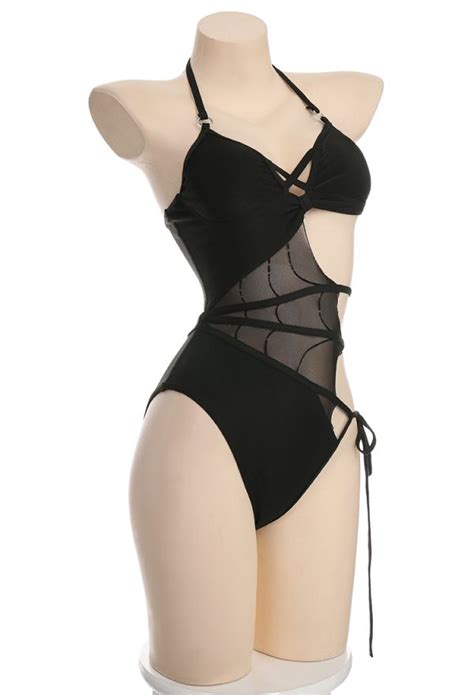 Goth Mesh Swimwear At Mary Duckworth Blog