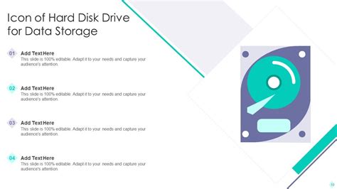 Hard Disk Drive Icon Ppt Powerpoint Presentation Complete With Slides